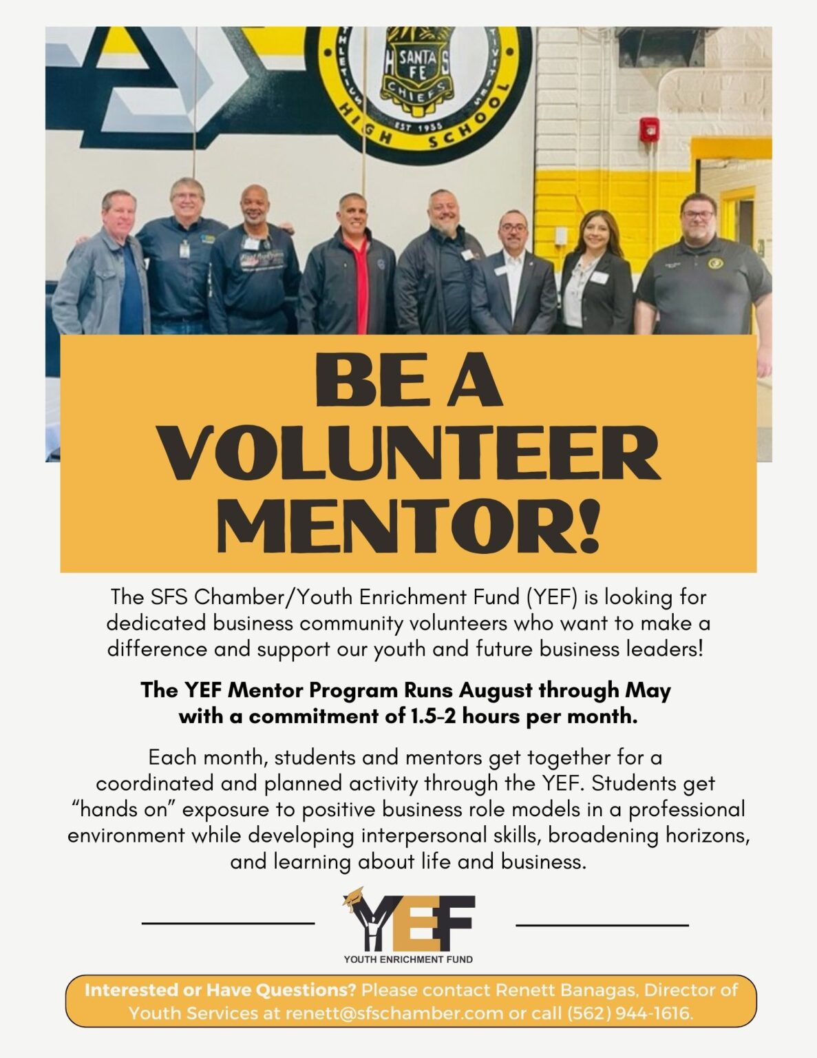 2023-2024 Mentor Flyer - Youth Enrichment Fund